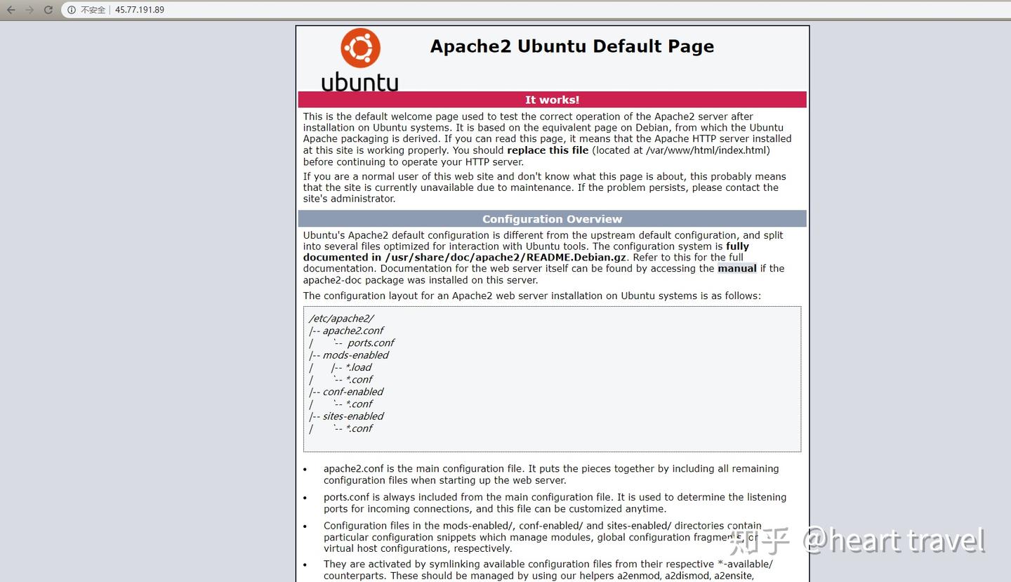 在Ubuntu18.04上安装Linux, Apache, MySQL, PHP (LAMP) - 知乎