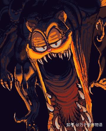 SCP-3166 - 怪物加菲猫袭击（Gorefield） - 知乎