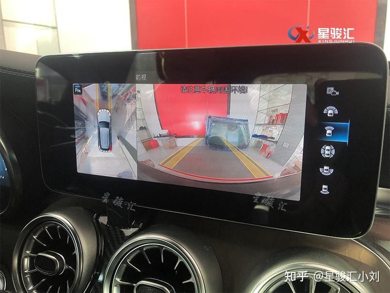 21款奔驰GLC300L升级原厂360度全景影像，全车影像倒车泊车更轻松 - 知乎