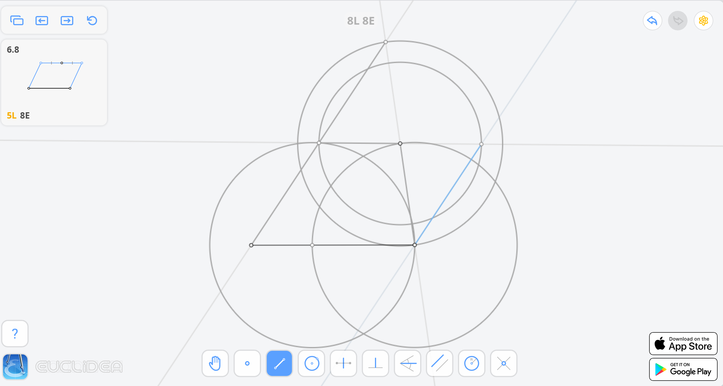【Euclidea】Zeta篇 攻略 & 部分证明 - 知乎