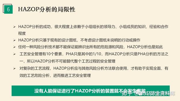 PPT |【课件】危险和可操作性分析HAZOP（76页） - 知乎