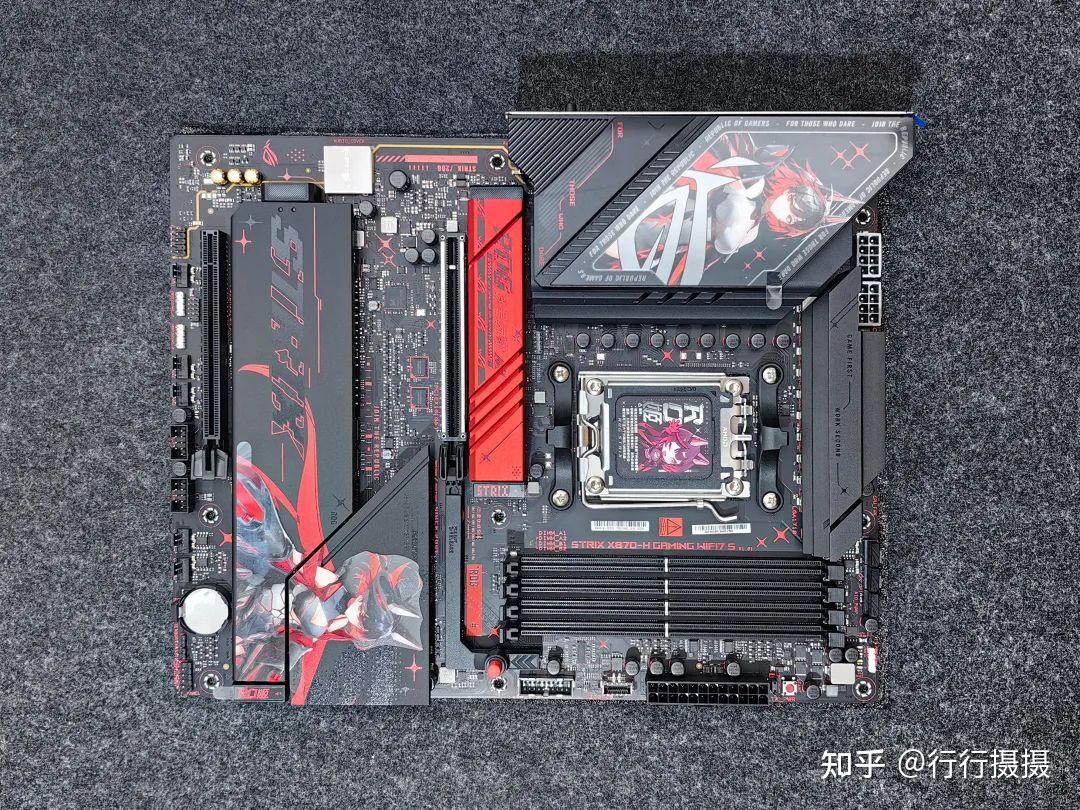 装机新宠来袭，这次要选RO姬了！ROG X870-H主板颜值高配置更强 - 知乎