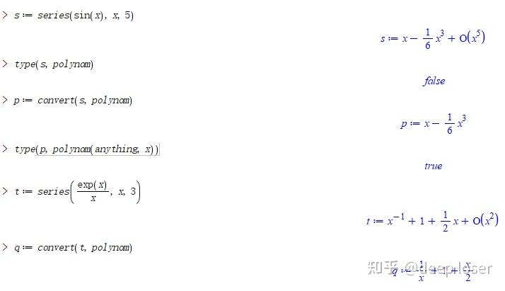 maple 整理推导公式学习记录 - 知乎