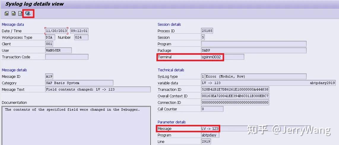 ABAP 系统里使用事务码 SM21 查看系统日志的技巧介绍 - 知乎