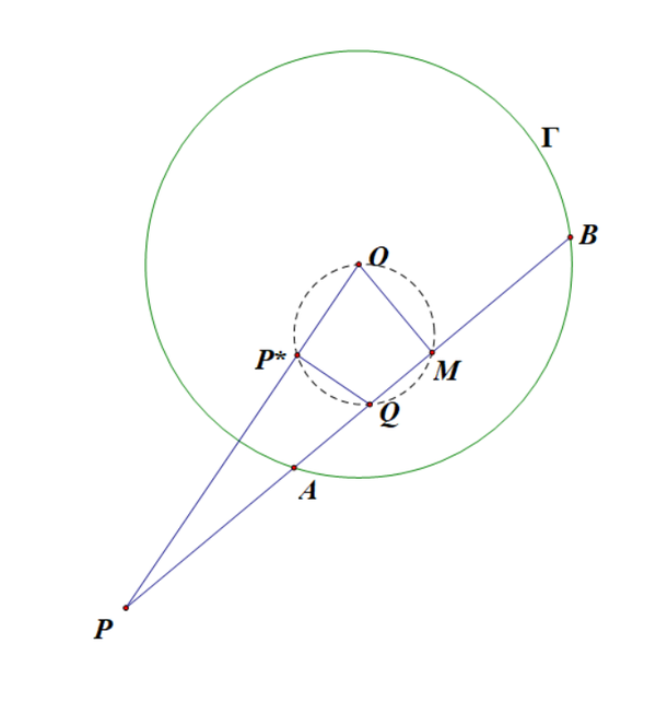 数竞 | 基础配极：极点，极线，极圆与自共轭三角形 - 知乎