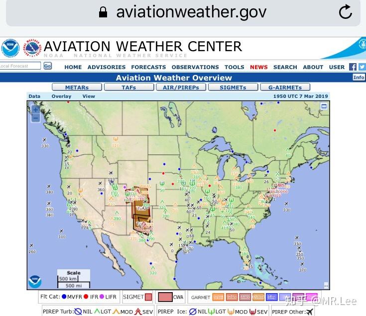 飞行员怎样查看天气 - 知乎