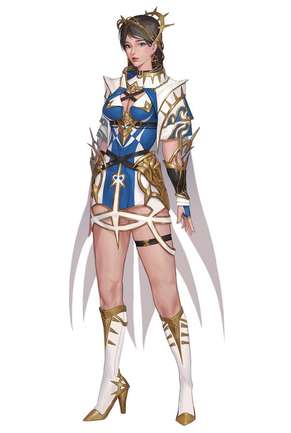 【元素推荐】韩国画师Cotta -作品欣赏130p 韩风角色 美女 - 知乎