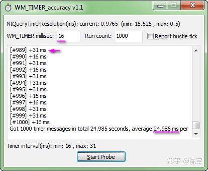 关于 Windows API 的 WM_TIMER, MSDN 没跟你讲明白的细节 - 知乎