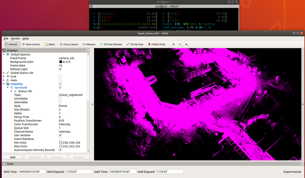 里程计 FAST_LIO & Rosbag Example （GitHub） - 知乎