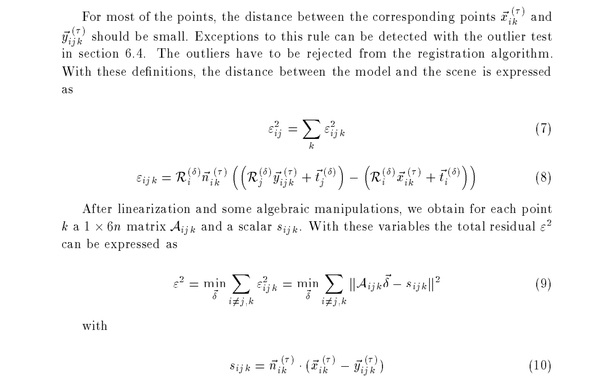 多帧点云拼接的全局ICP算法【附Matlab代码链接】 - 知乎