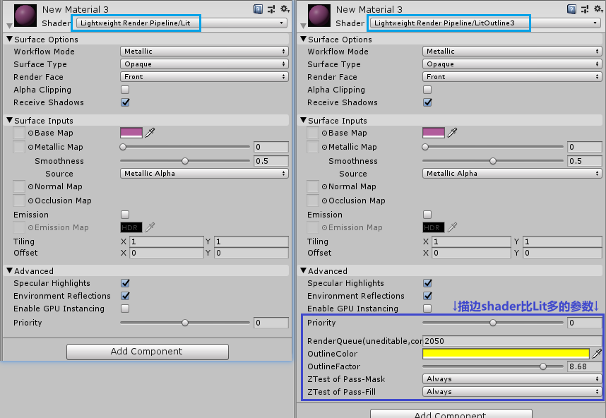 LWRP/URP/HDRP中的多Pass shader，以描边效果为例 - 知乎