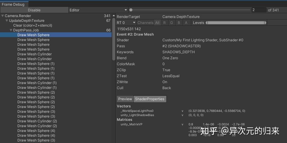Unity中的shadows（一） - 知乎