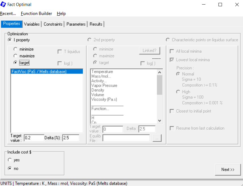 FactSage粘度模块Viscosity的基本使用方法（二）：目标计算 - 知乎