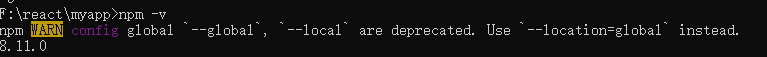解决npm WARN config global `--global`, `--local` are deprecated. Use `--location=global` instead. - 知乎