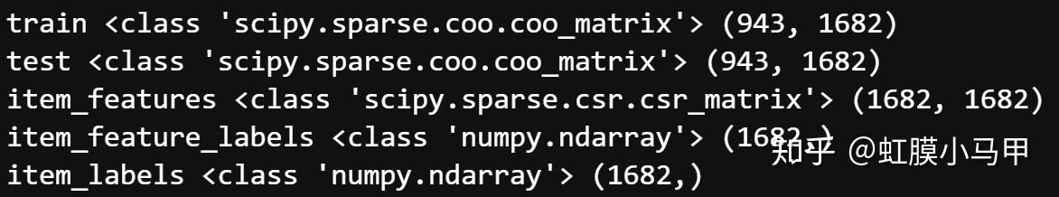 针对推荐系统隐式和显式反馈的混合模型——lightFM（下：python场景实例） - 知乎