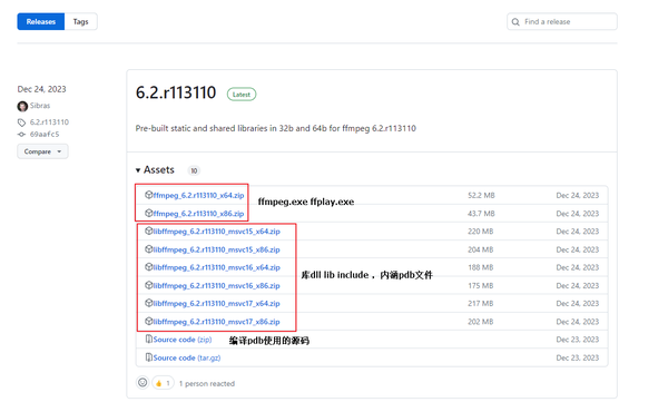 FFmpeg编译好的库文件下载（Windows Debug/Release） - 知乎