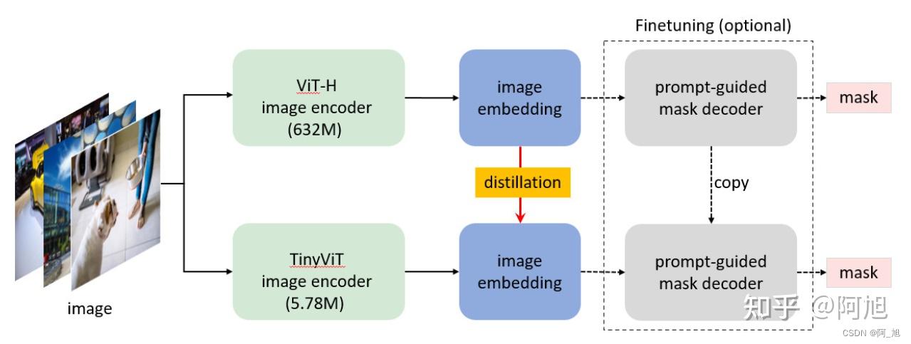 【SAM大模型超级进化】MobileSAM轻量化的分割一切大模型出现，模型缩小60倍，速度提高40倍，效果不减 - 知乎