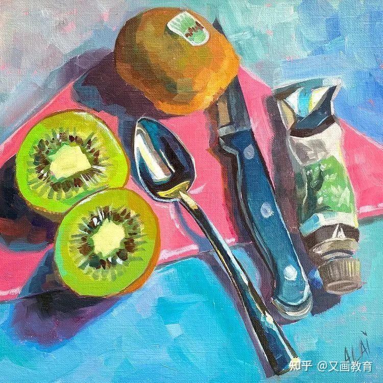 来自西班牙画家Alai Ganuza的油画作品，绚烂又吸睛的配色没有人能够抗拒！ - 知乎