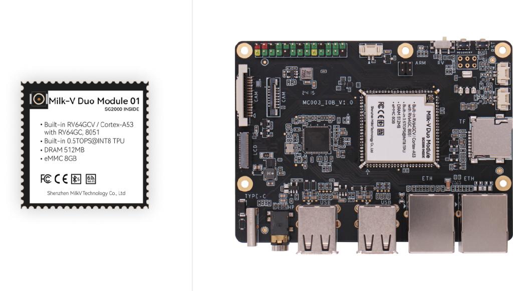 《Milk-V新品来袭！用 Duo Module 01 快速构建你的智能硬件项目》 - 知乎