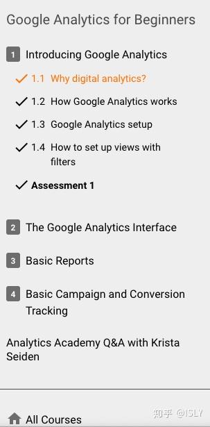 【免费】拿谷歌分析师证书Google Analytics for Beginners 附答案I - 知乎