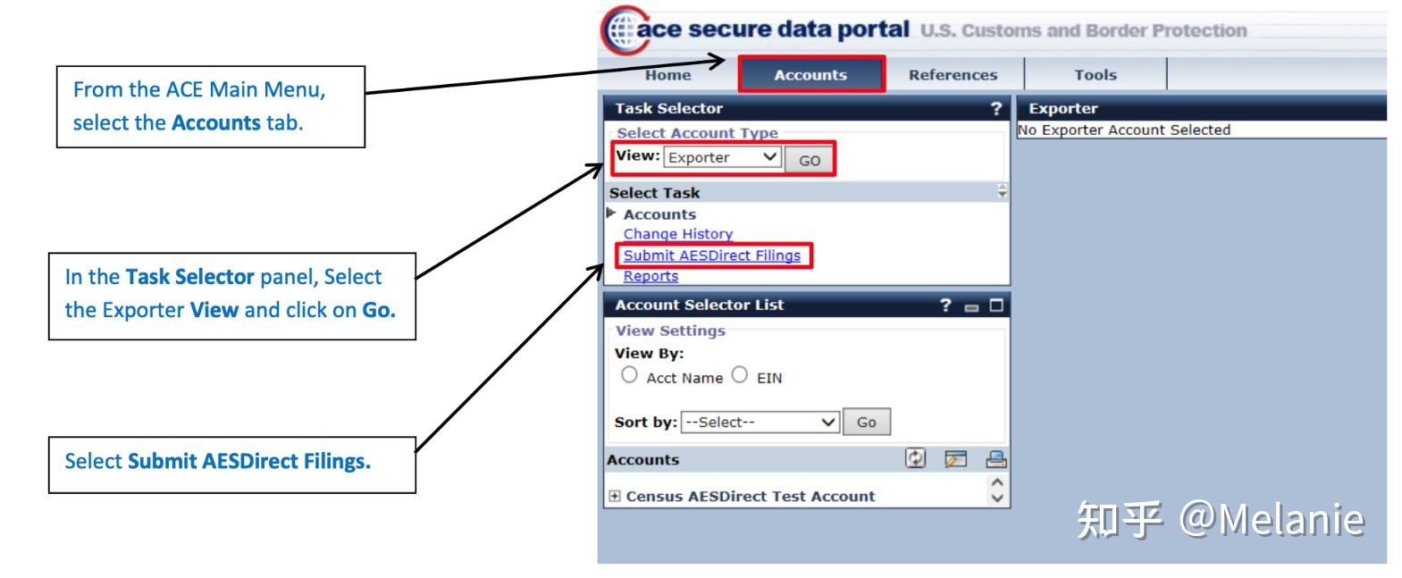 美国快递中国需要的EEI/AES（个人申请指南） - 知乎