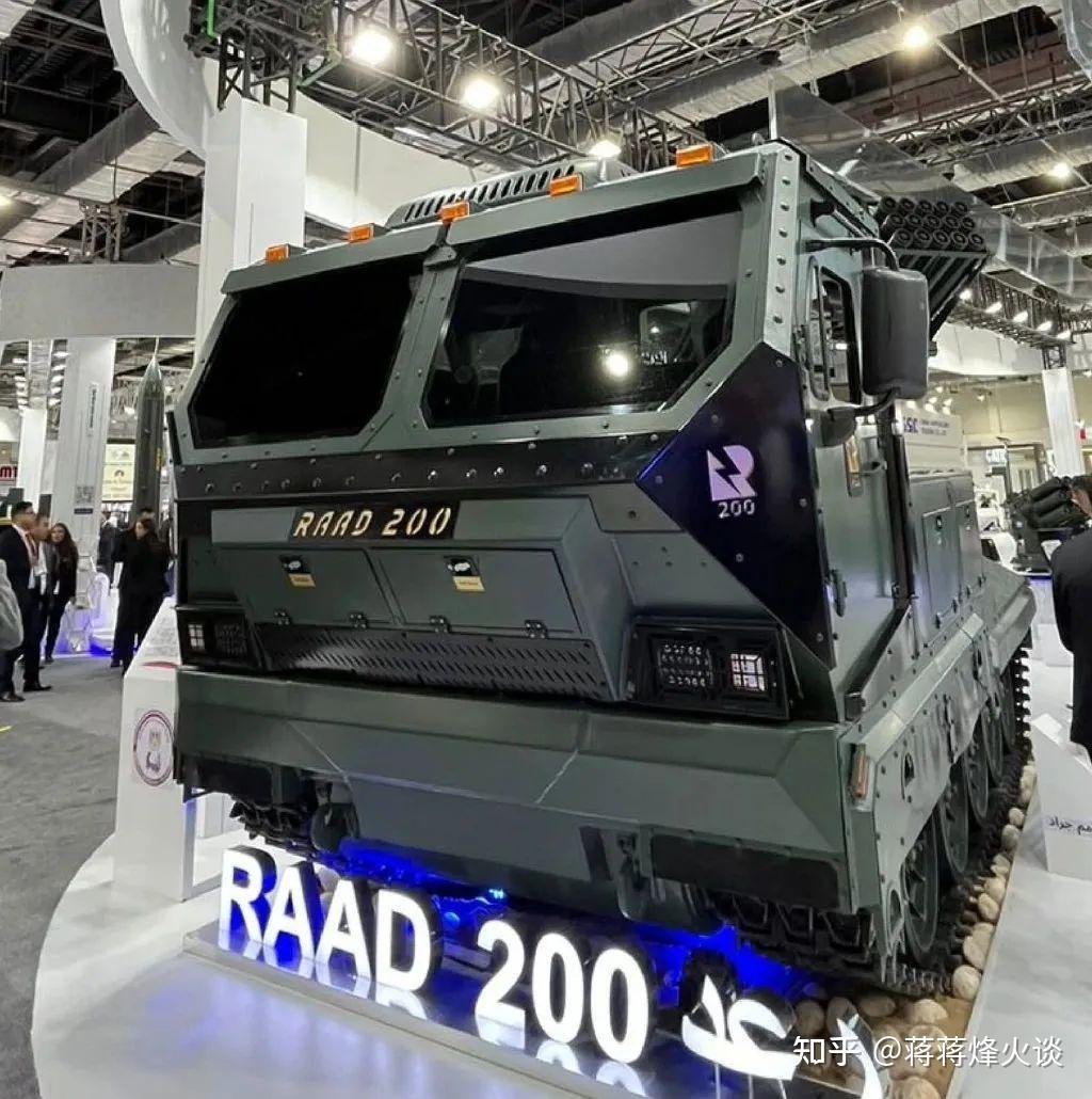 埃及推出“缩小版M270”多管火箭炮，采用履带式底盘，国产化率高 - 知乎