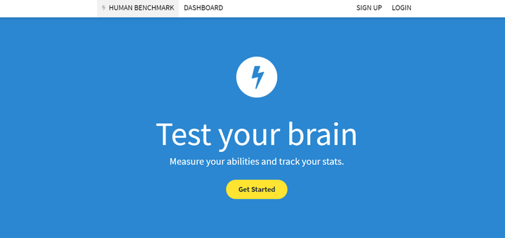 测试大脑反应能力 Human Benchmark - 知乎