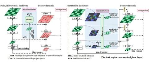 CVPR 2023｜结合特征金字塔结构的自监督学习 iTPNs - 知乎