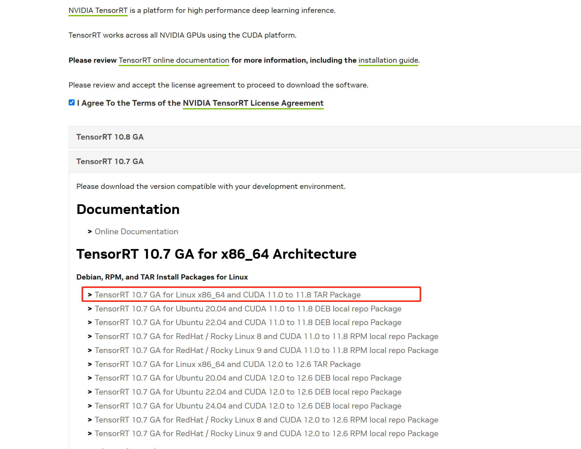TensorRT安装（python使用） - 知乎