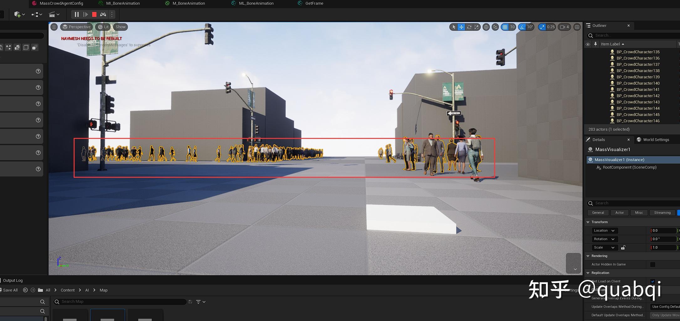 UE5 CitySample的MassAI海量人群绘制 - 知乎