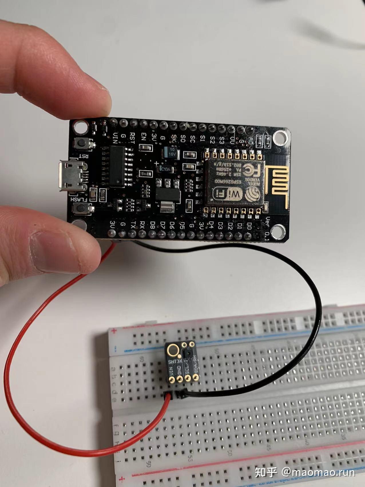 零基础搭建家庭物联网（4）使用SHT31温湿度传感器 - 知乎