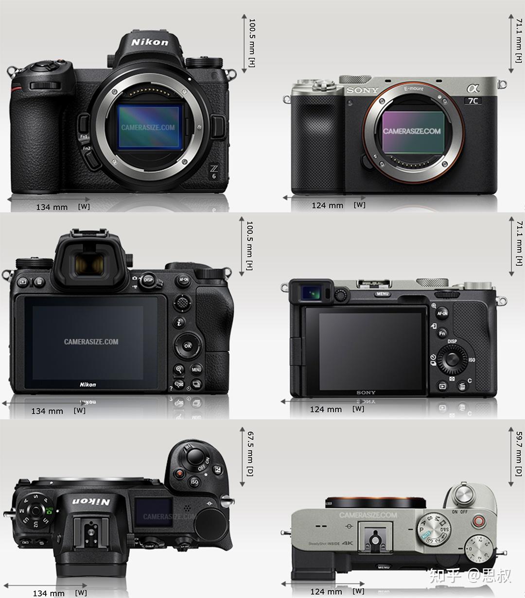 摄影摄像专业学生 预算1.8w内 选尼康z6还是索尼a7c?