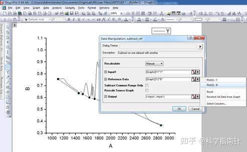 红外光谱曲线的基线调整 - 知乎