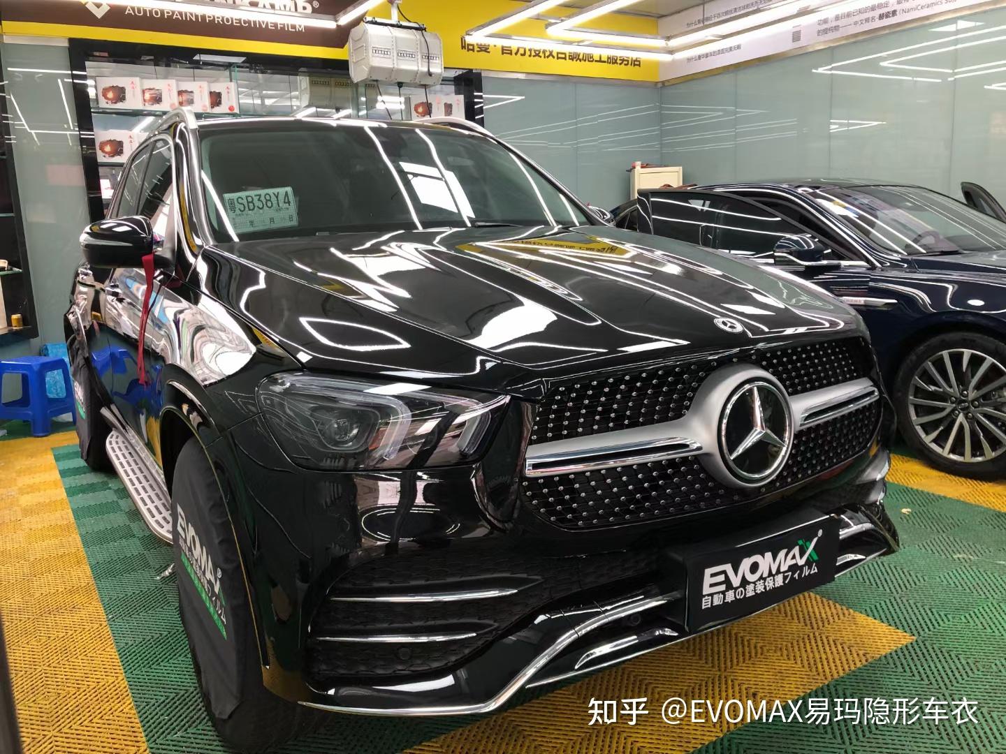 黑色奔驰GLE350车主新车落地首选EVOMAX易玛隐形车衣 - 知乎