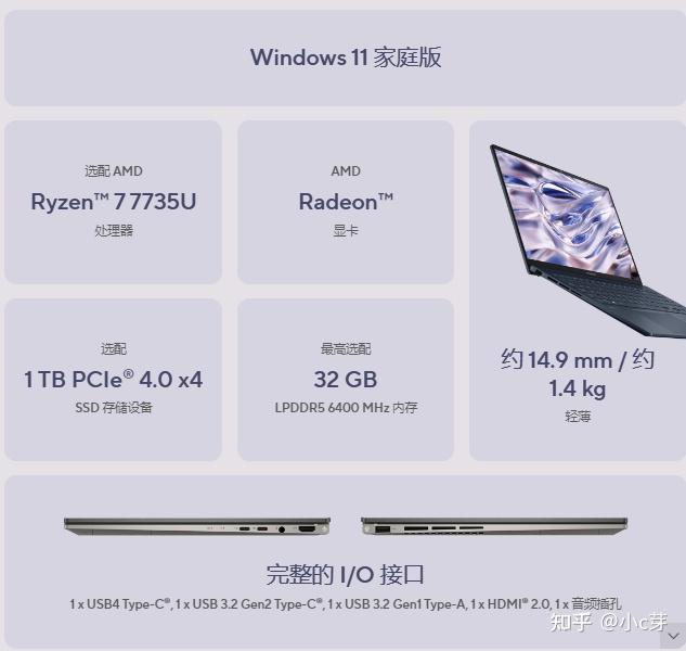 华硕灵耀15 (UM3504)产品介绍 - 知乎