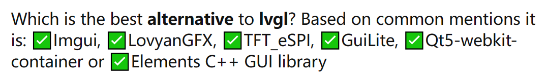 适用于单片机的图形库汇总 mcu gui lib - 知乎