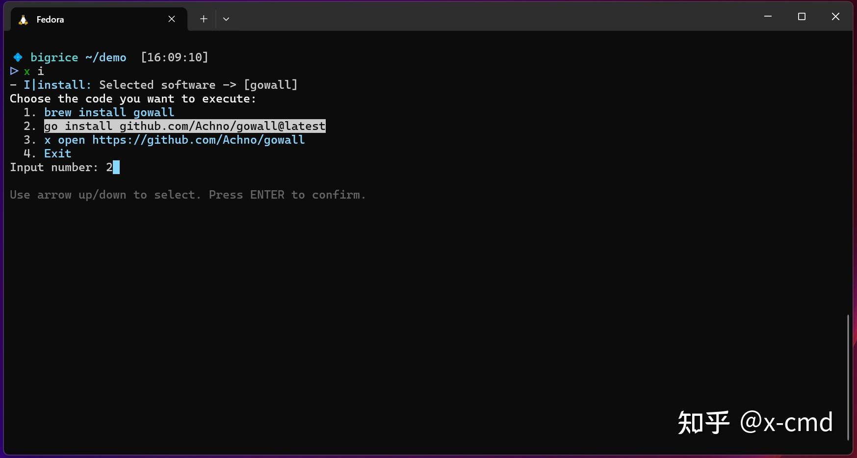 x-cmd install | gowall - 让你的图片与主题完美融合！ - 知乎