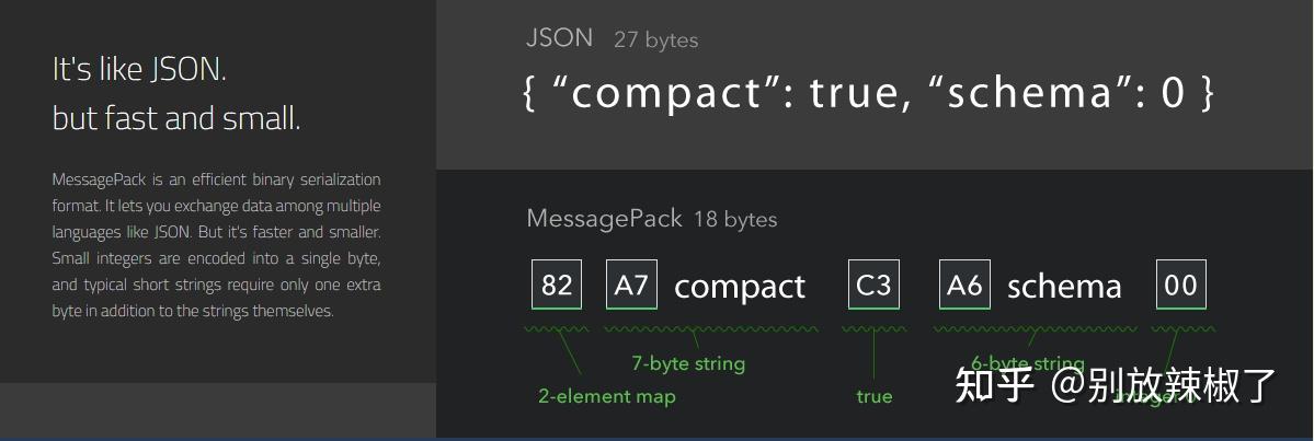 MessagePack 序列化 - 知乎