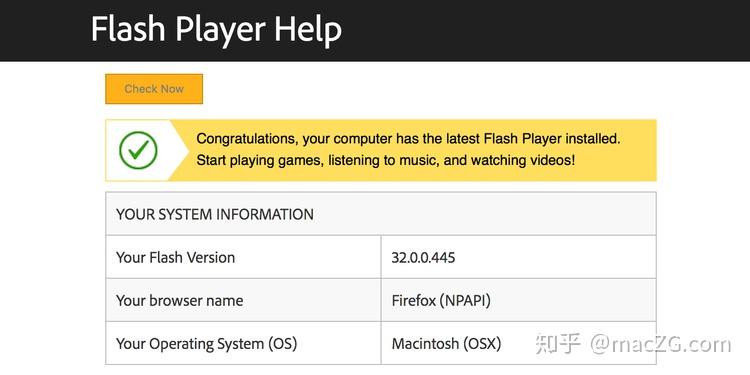如何在Mac上下载Adobe Flash Player - 知乎