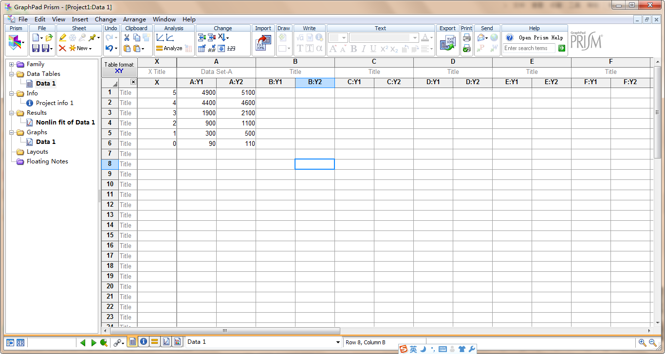 GRAPHPAD作图技巧（二）--拟合曲线 - 知乎