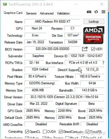 显卡评测系列第1期：RX 6500XT 4G - 知乎