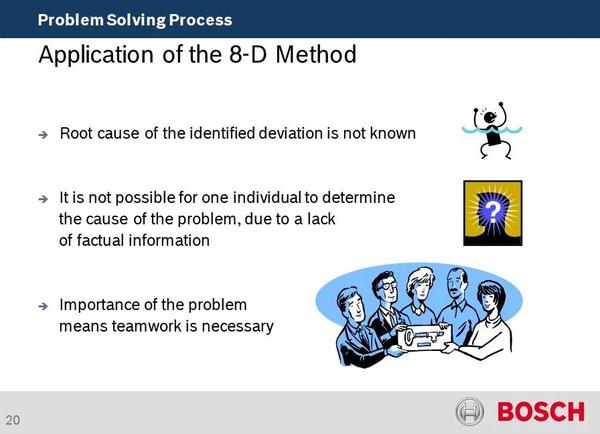 汽车零部件老大如何解决问题的，Bosch 8D教材！（中英文版） - 知乎