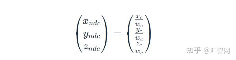 CLIP SPACE和NDC【图形学】 - 知乎