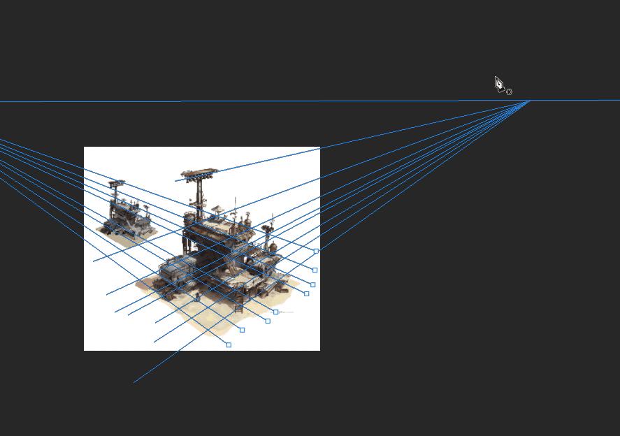 愉快的偷懒，PS中3种快速打透视线的方法 - 知乎