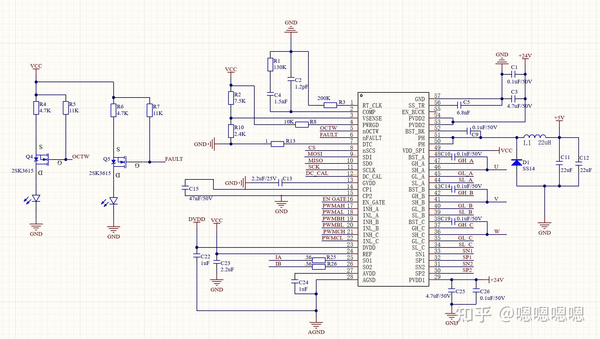 FOC驱动板学习笔记（一）——DRV8301 - 知乎