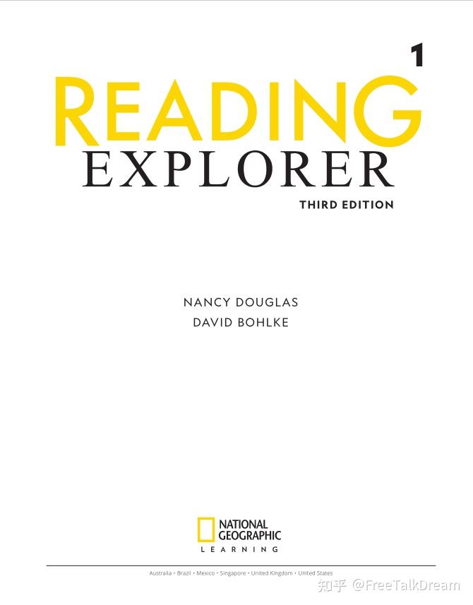 Reading Explorer 教材 - 知乎