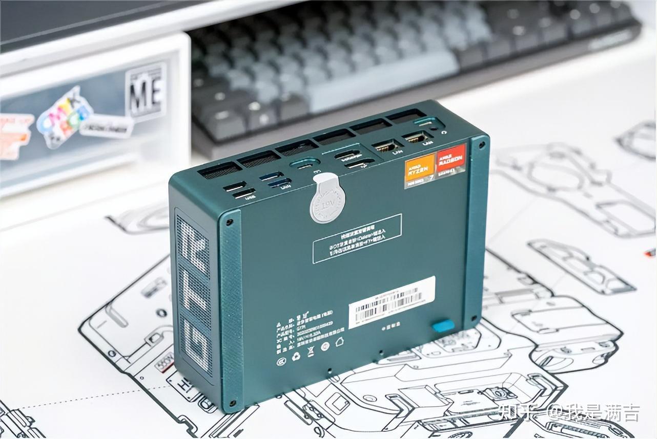 迷你主机装上墙，零刻GTR 7另类玩法，7840 HS性能卓越 - 知乎