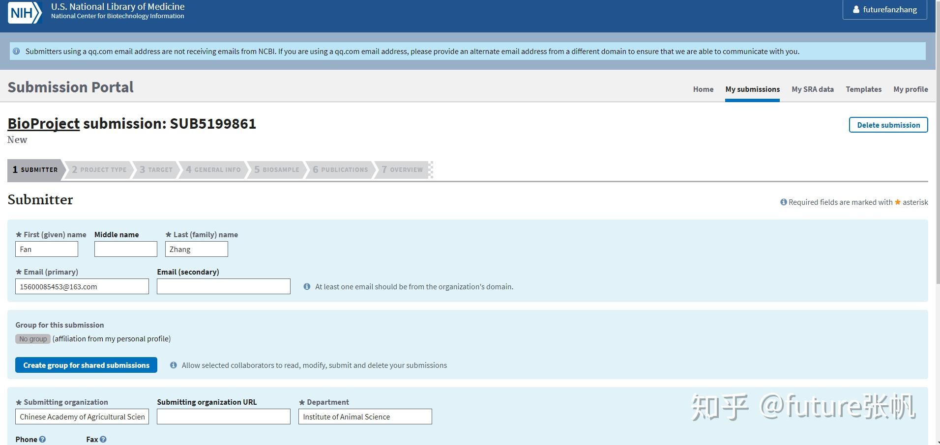NCBI上传SRA数据 - 知乎