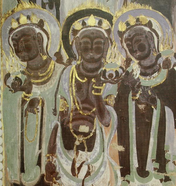 【神游千年，大美敦煌】隋-420窟【1】三龛殿堂窟：绘塑结合，内容精彩【高清大图】（下） - 知乎