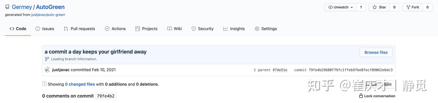 怎样让你的 GitHub 365 天都保持全绿？ - 知乎